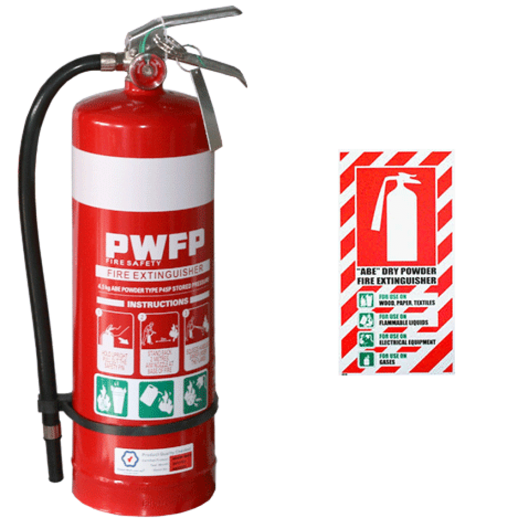 ABE Powder Extinguisher - PWFP Fire Safety Invercargill